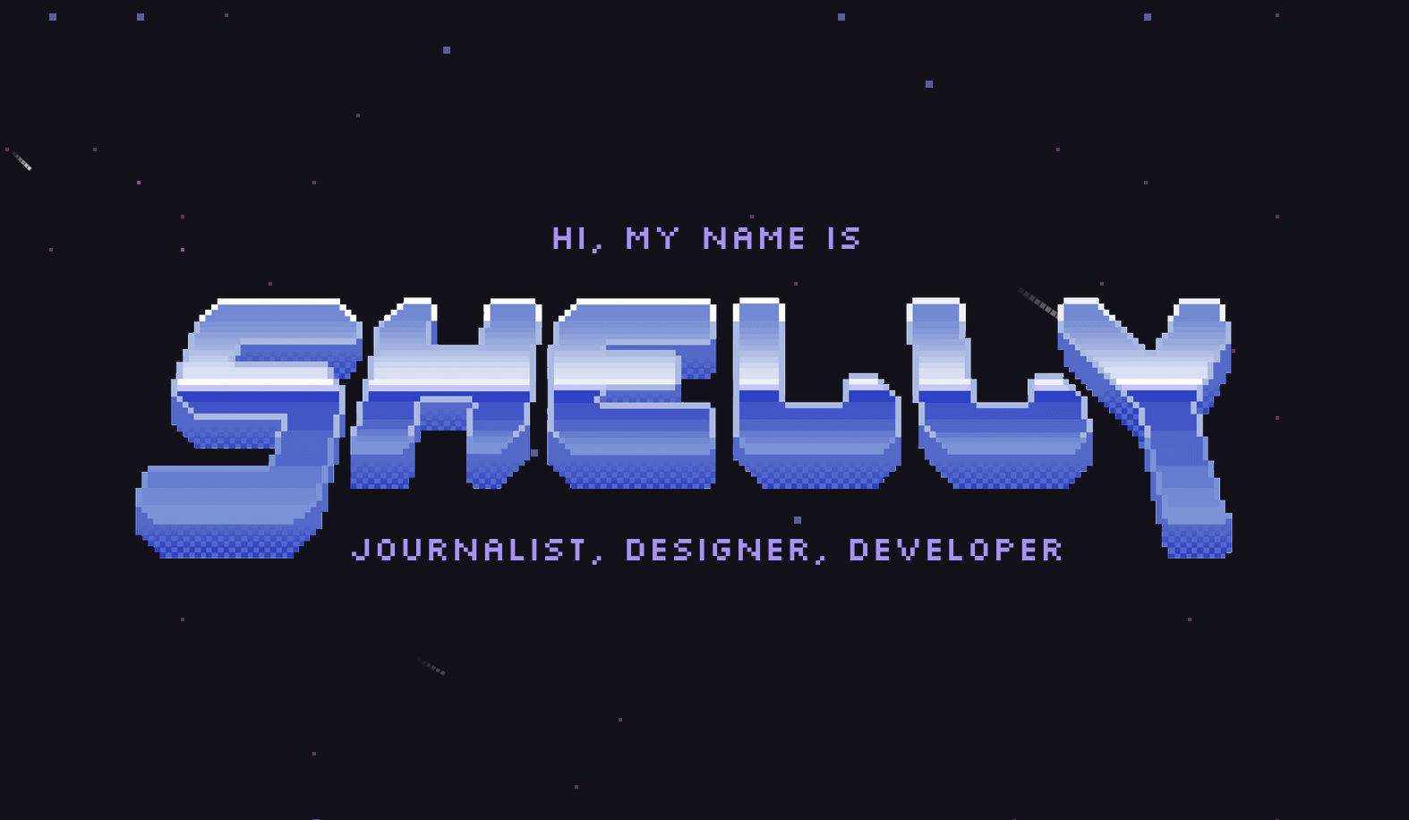 Shelly Tan - Designer, developer, journalist